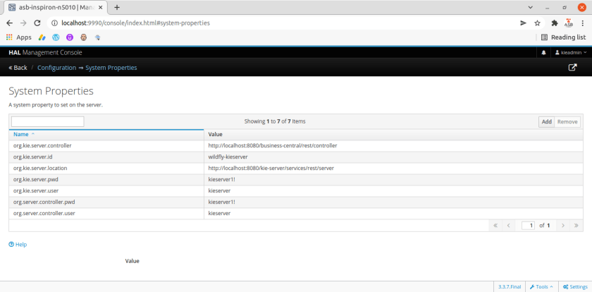 Set up Drools Business Central and KIE Server on WildFly - ASB Notebook